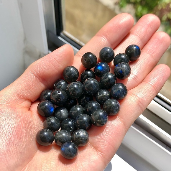 Jewelry | Labradorite 1mm Sphere Necklacechoker | Poshmark